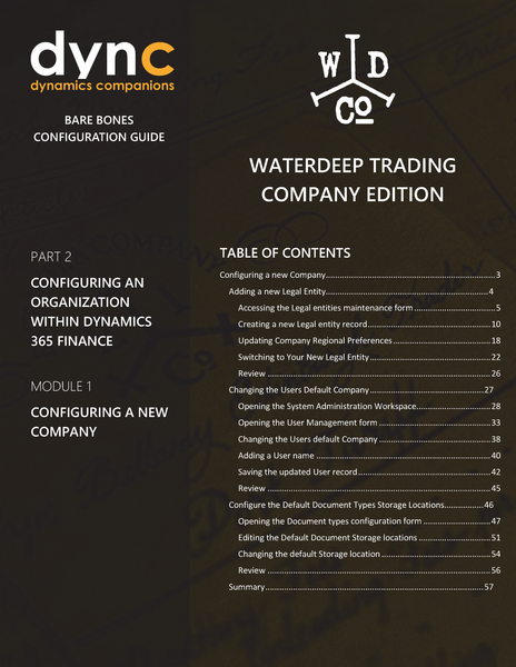 BBCG.02.01.D365.2.PDF: Configuring an Organization within Dynamics 365 – Blind Squirrel Publishing