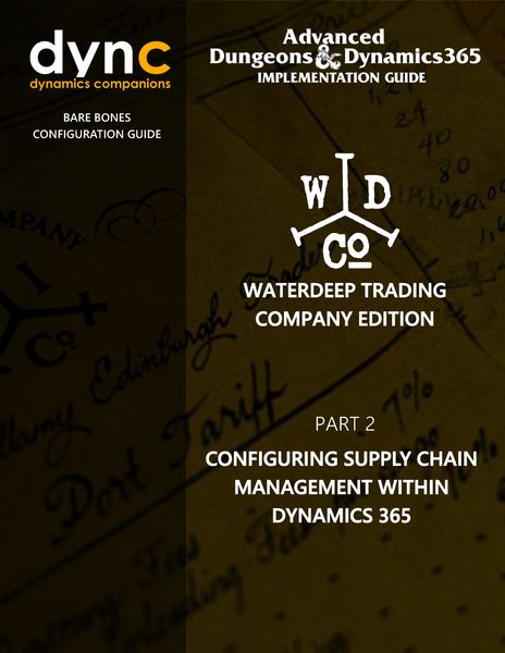BBCG.P2.D365.3.PDF: Configuring Supply Chain Management within Dynamic ...