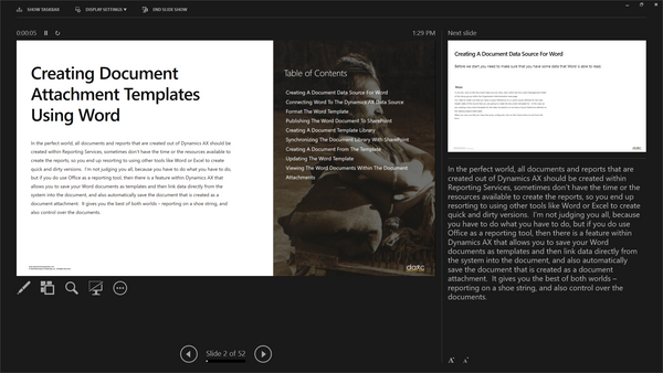TIP.001.AX2012.1.PPT: Creating Document Attachment Templates Using Wor ... TIP.001.AX2012.1.PPT: Creating Document Attachment Templates Using Wor ...